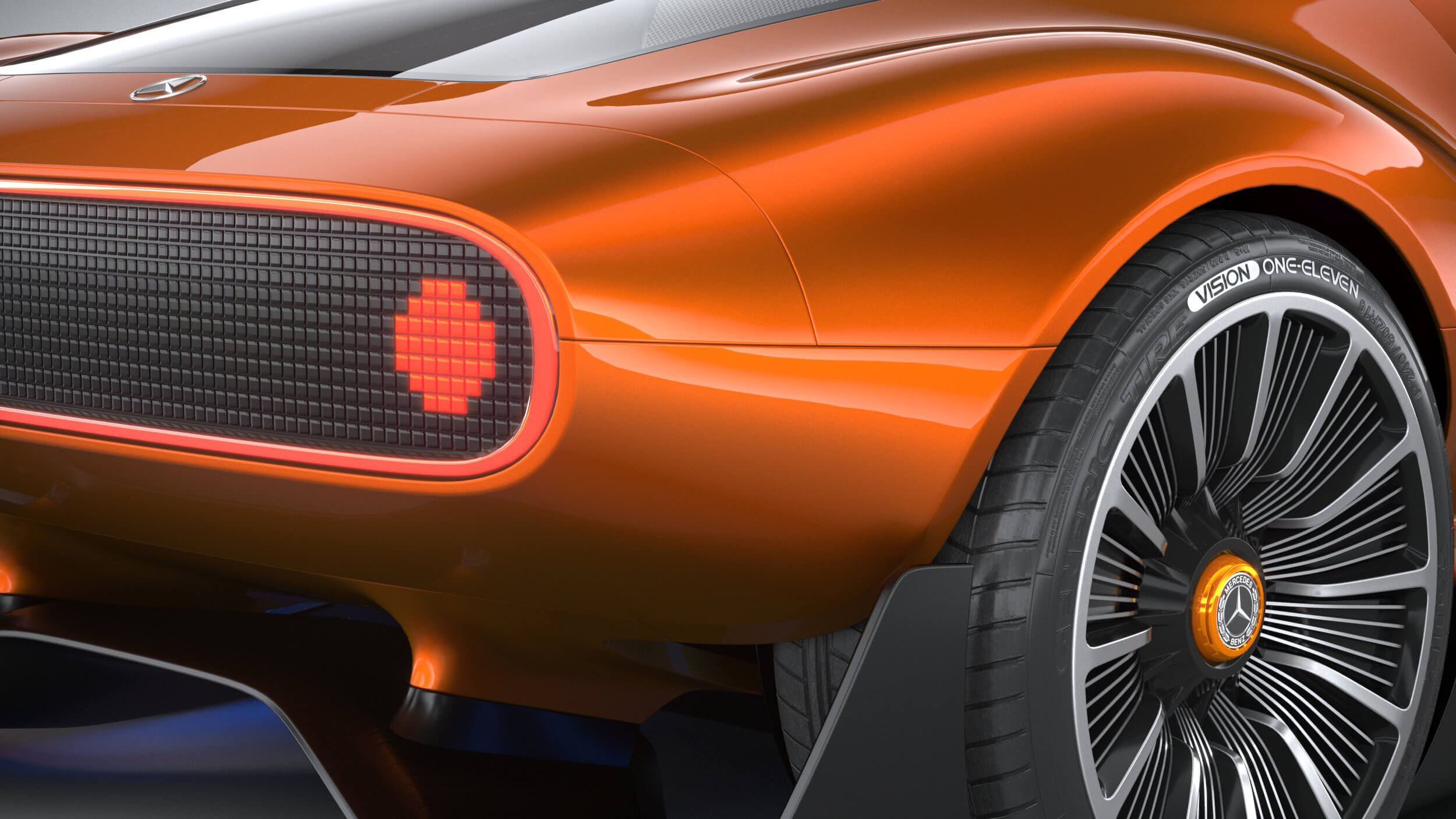 Mercedes-Benz Vision 111 Concept 2023 3D Model by SQUIR