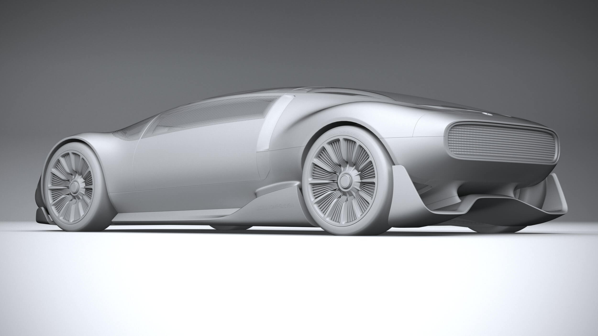 Mercedes-Benz Vision 111 Concept 2023 3D Model by SQUIR