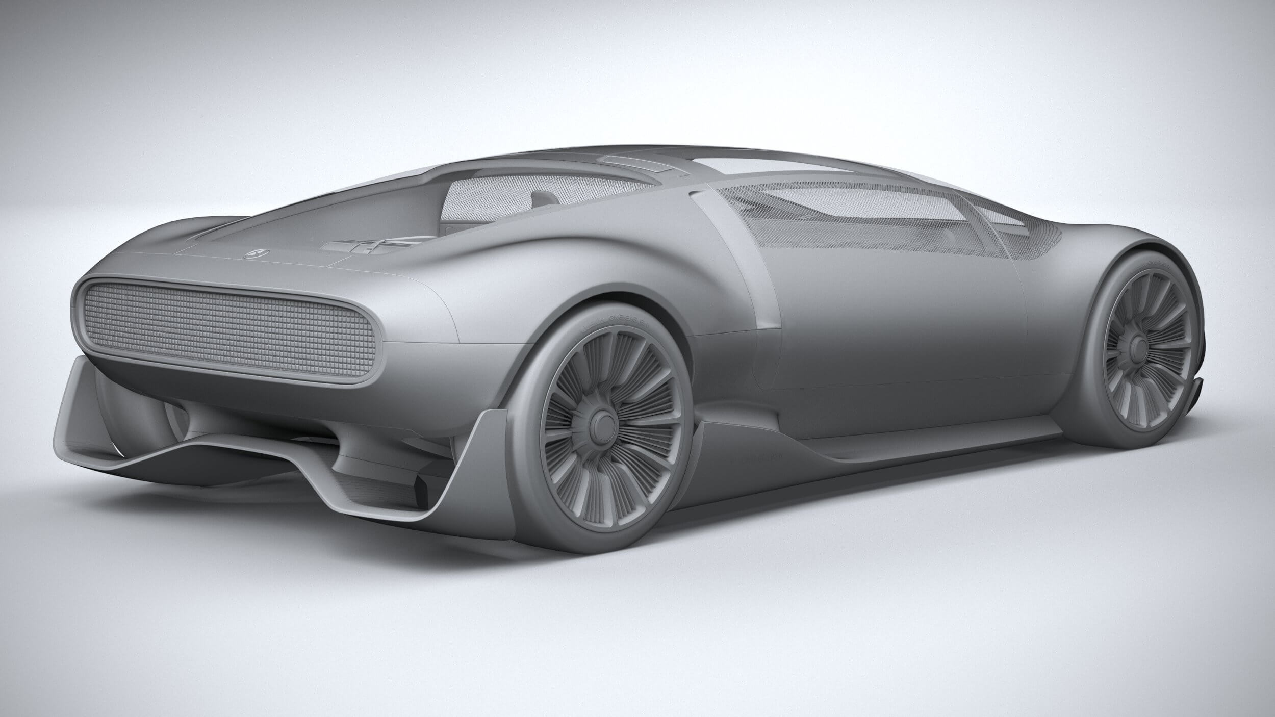 Mercedes-Benz Vision 111 Concept 2023 3D Model by SQUIR