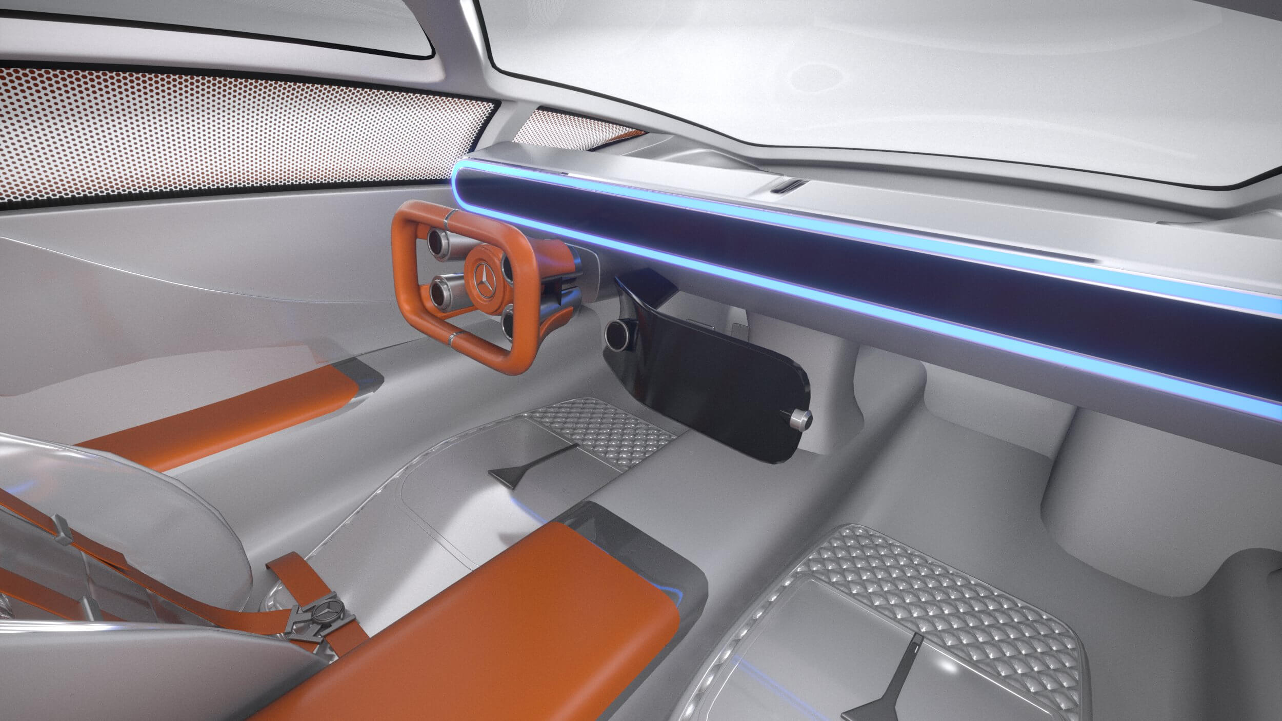 Mercedes-Benz Vision 111 Concept 2023 3D Model by SQUIR