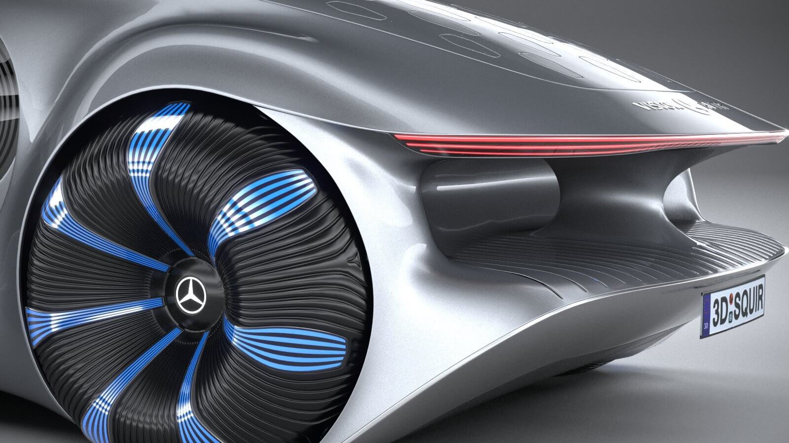 Mercedes Benz Vision Avtr Concept 2020 - 3D Model by SQUIR