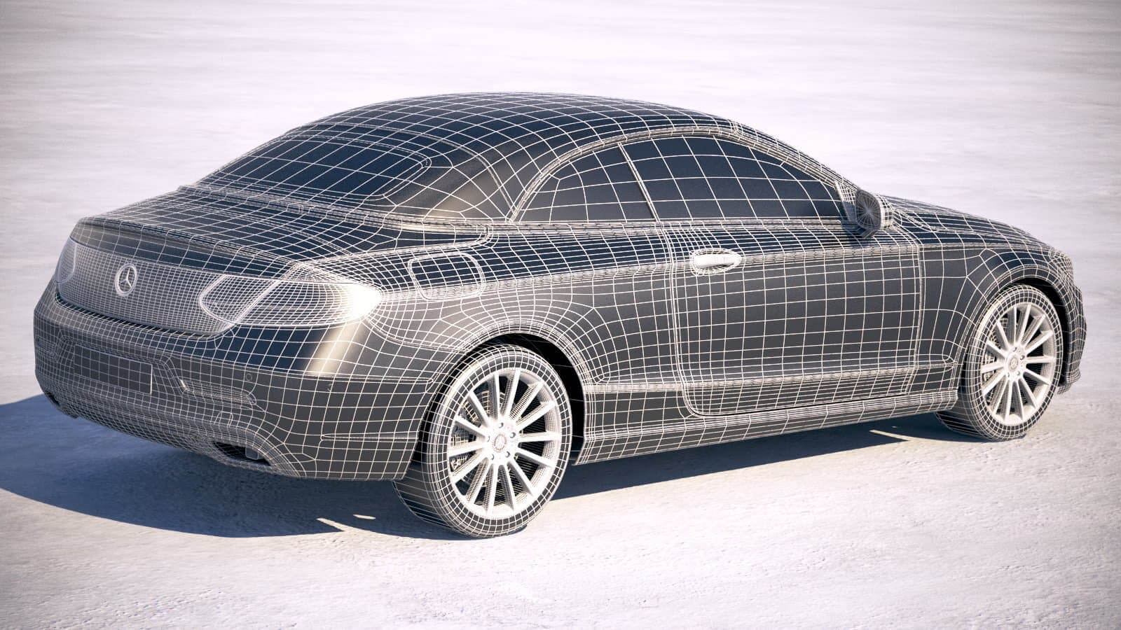 Mercedes C-Class AMG Cabrio 2019 3D Model by SQUIR