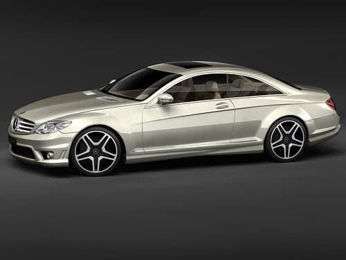 Mercedes CL AMG 2008 - 3D Model by SQUIR