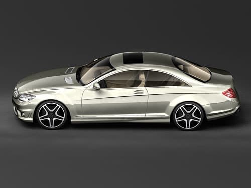 Mercedes CL AMG 2008 - 3D Model by SQUIR