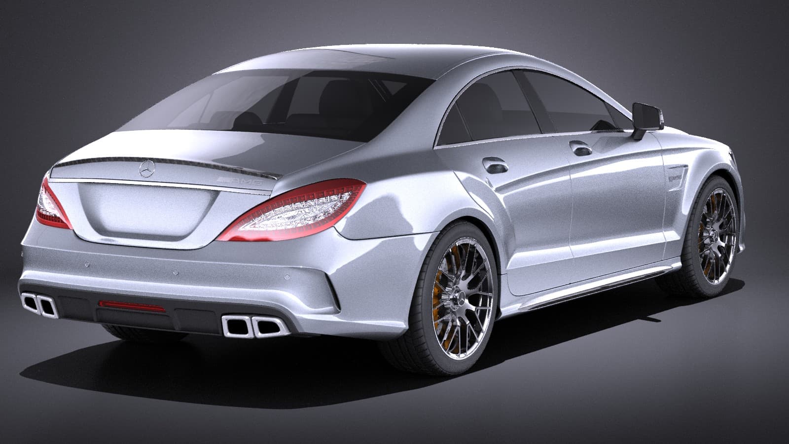 Mercedes CLS 63 AMG 2015 (V-Ray) 3D Model by SQUIR