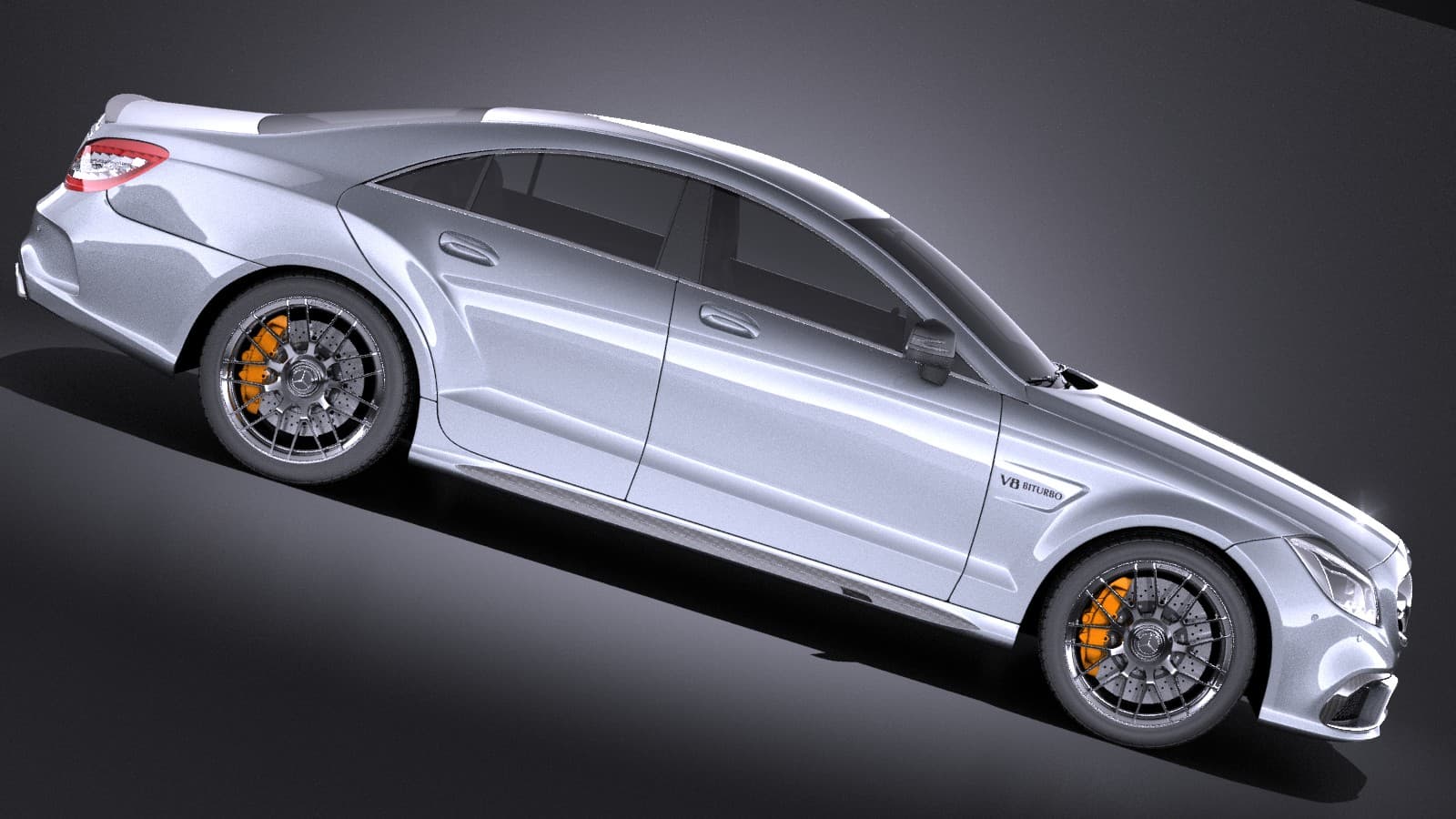 Mercedes CLS 63 AMG 2015 (V-Ray) 3D Model by SQUIR