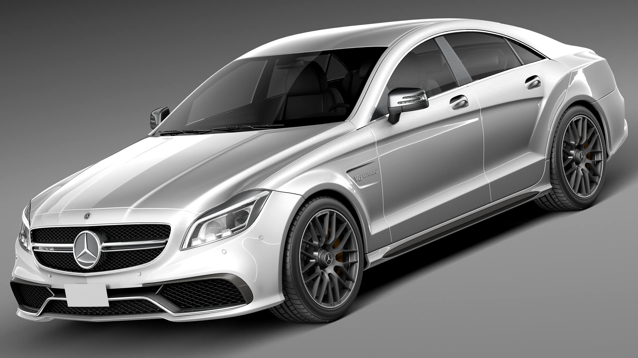 Mercedes-Benz CLS63 AMG 2015 3D Model by SQUIR