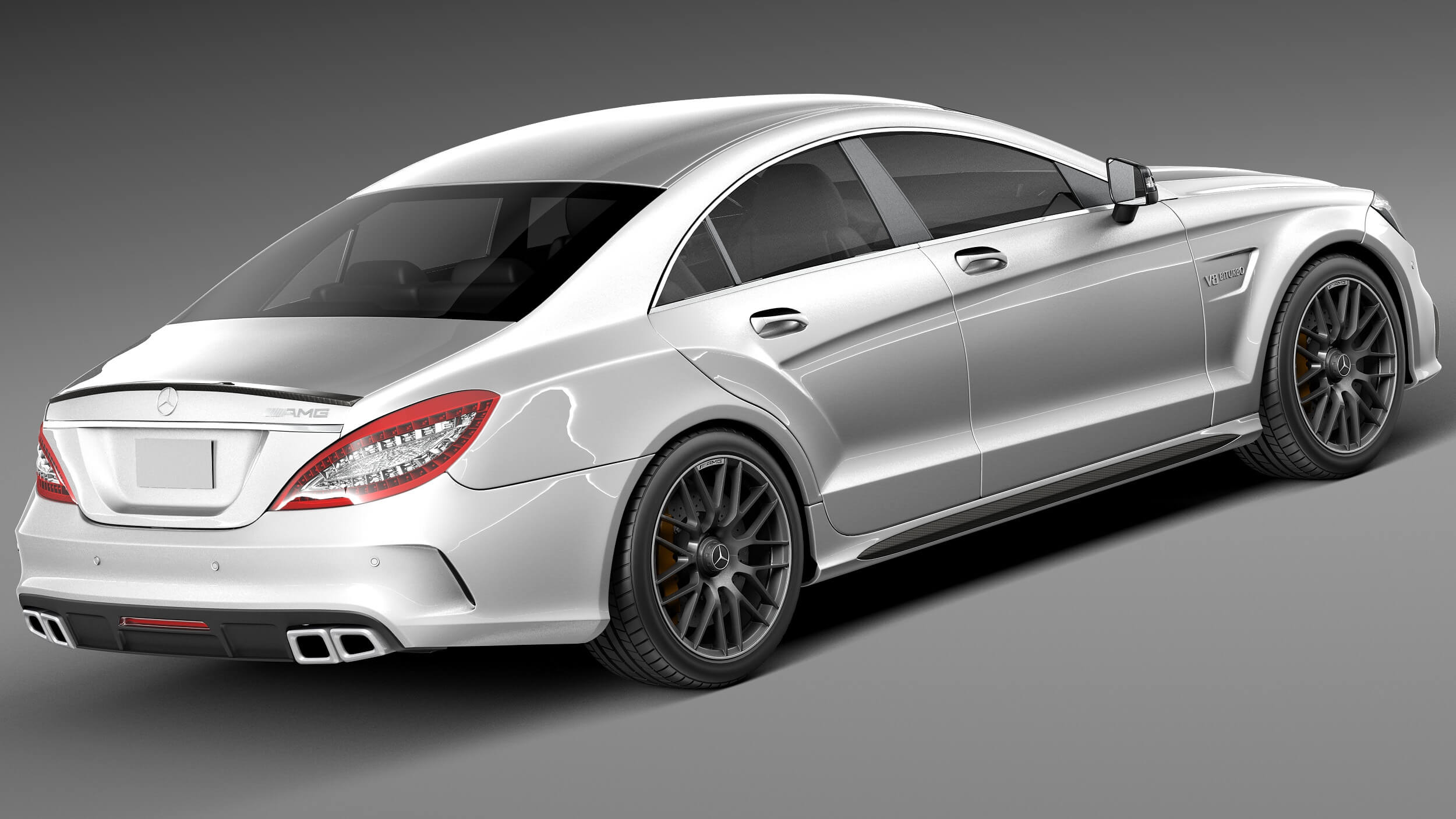 Mercedes-Benz CLS63 AMG 2015 3D Model by SQUIR