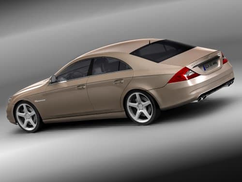 Mercedes CLS AMG 2004-2010 3D Model by SQUIR