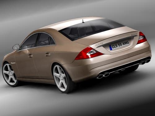 Mercedes CLS AMG 2004-2010 3D Model by SQUIR