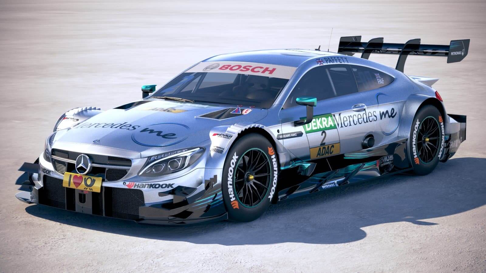 Mercedes DTM 2017 - 3D Model by SQUIR