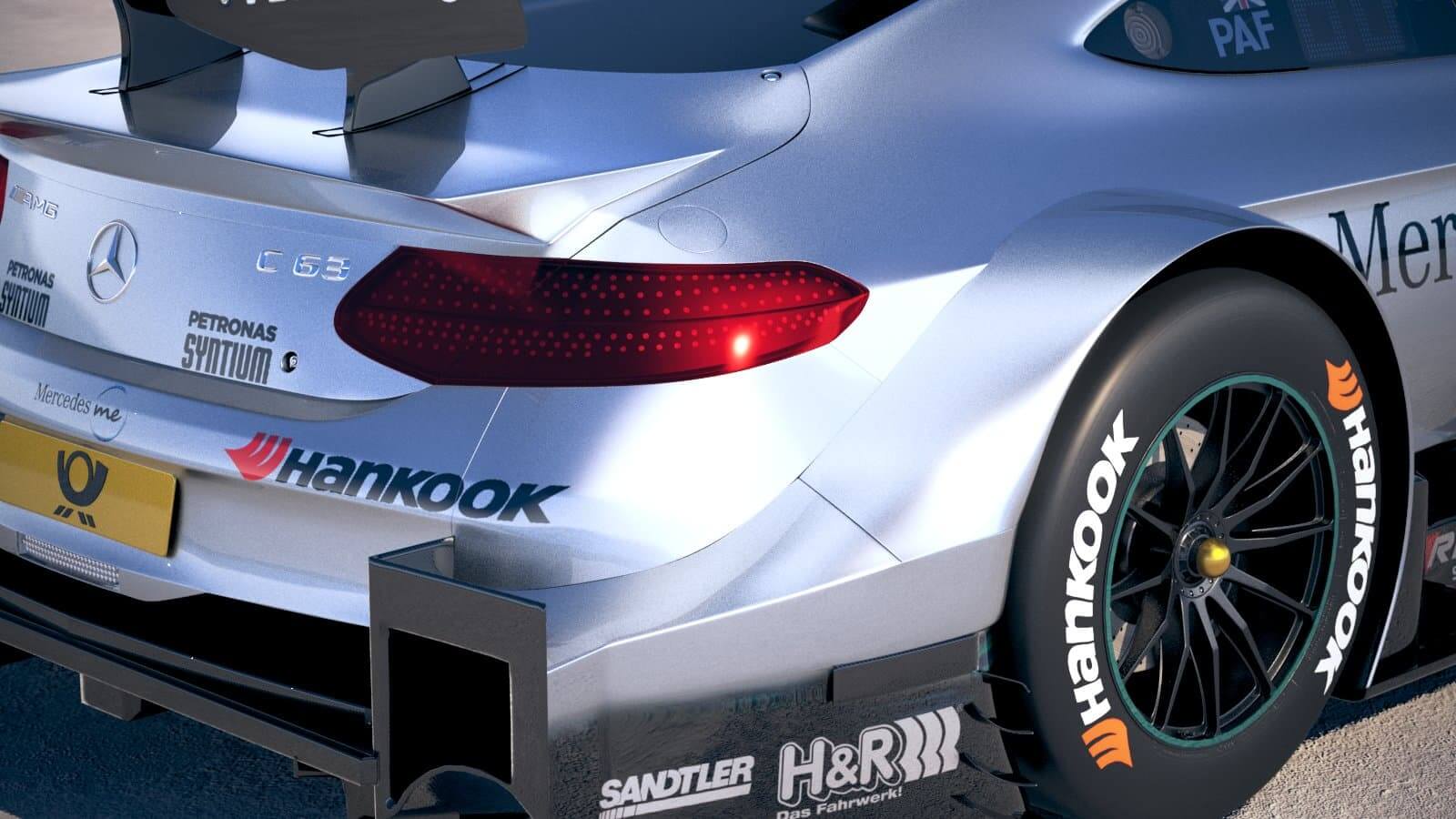 Mercedes DTM 2017 - 3D Model by SQUIR