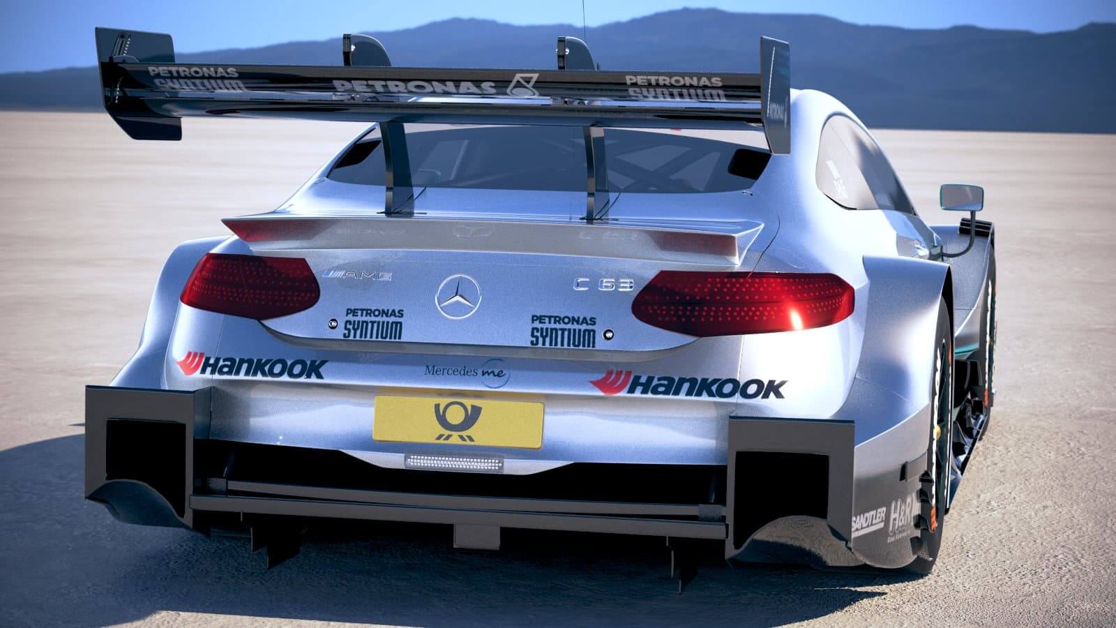 Mercedes DTM 2017 - 3D Model by SQUIR