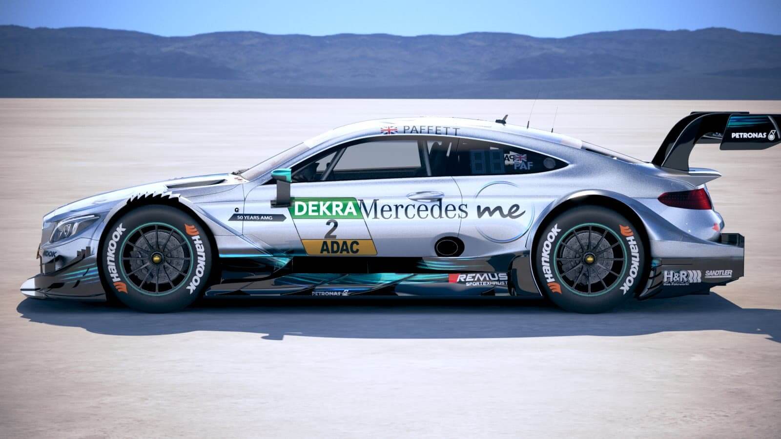 Mercedes DTM 2017 - 3D Model by SQUIR