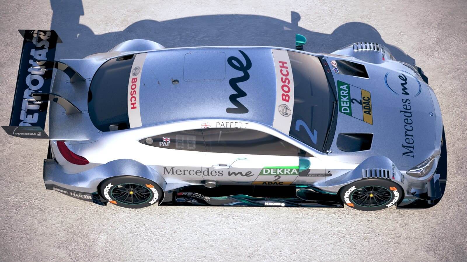 Mercedes DTM 2017 - 3D Model by SQUIR