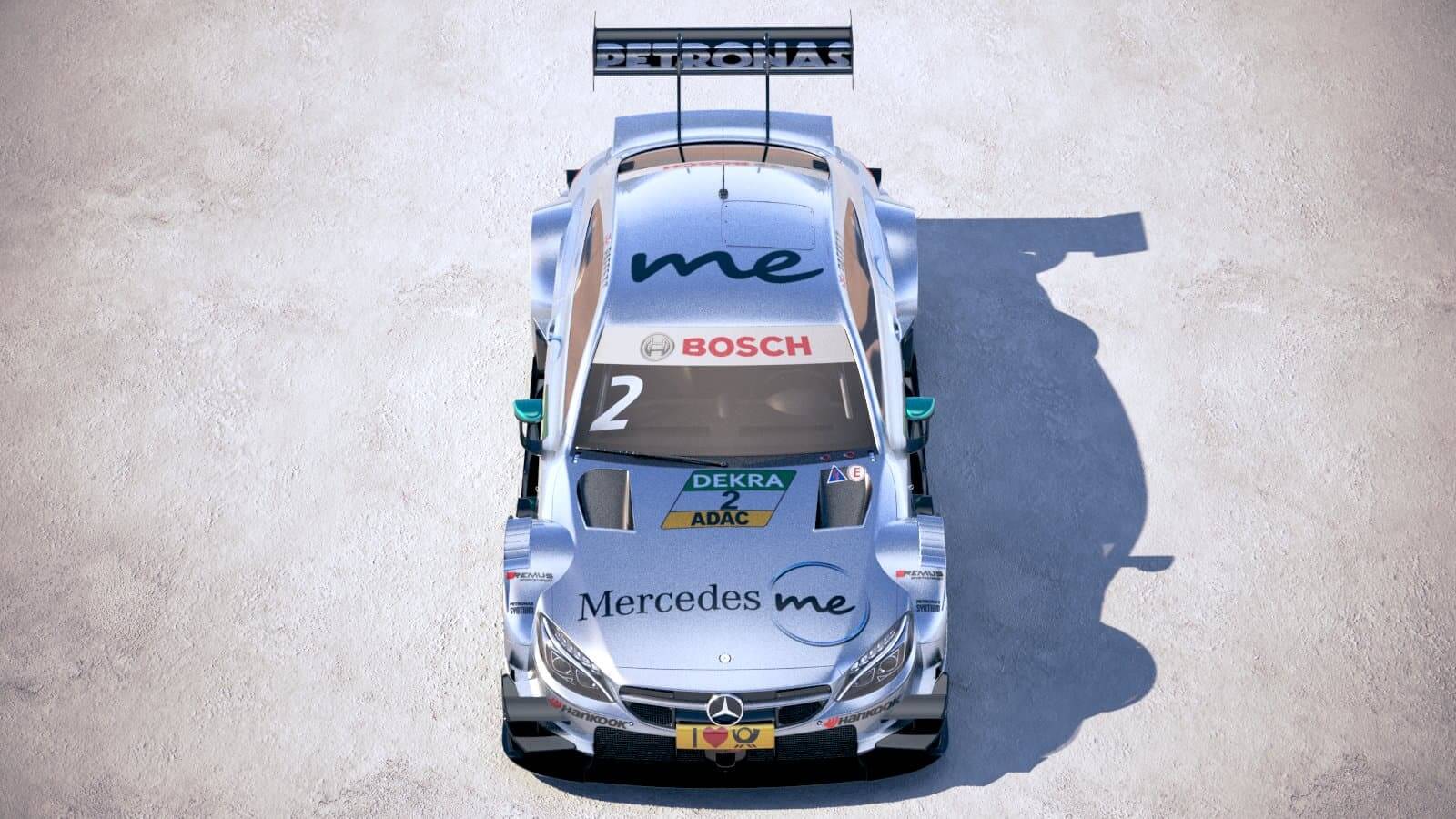 Mercedes DTM 2017 - 3D Model by SQUIR