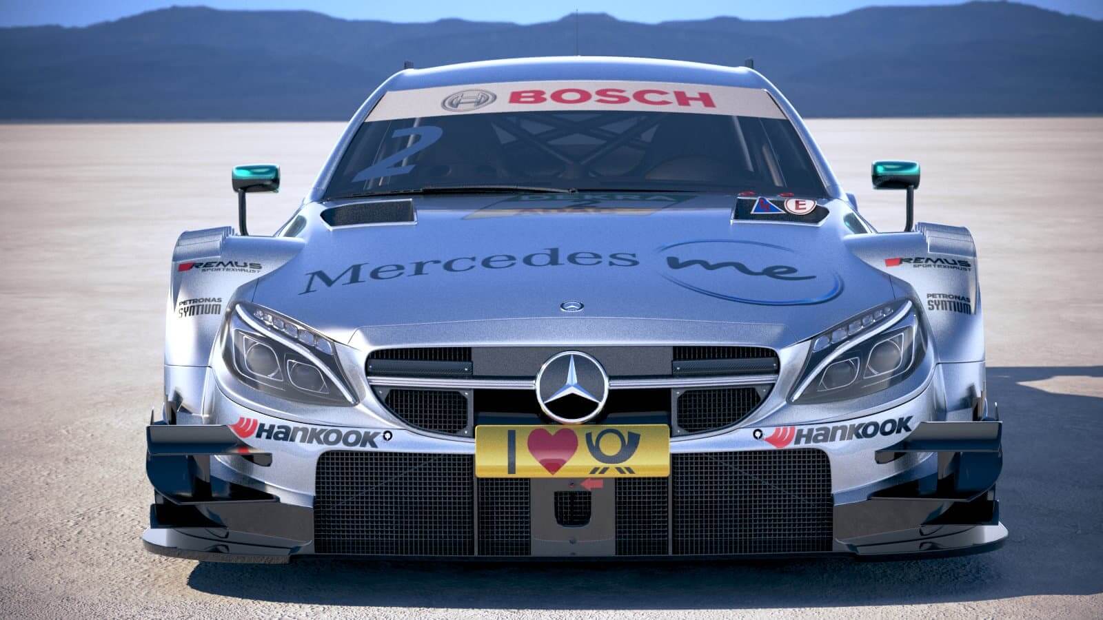 Mercedes DTM 2017 - 3D Model by SQUIR