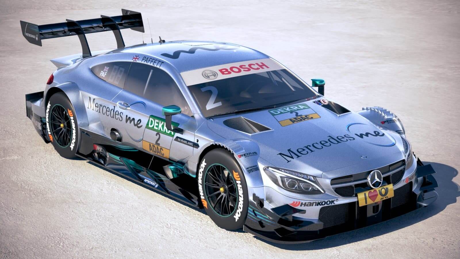 Mercedes DTM 2017 - 3D Model by SQUIR