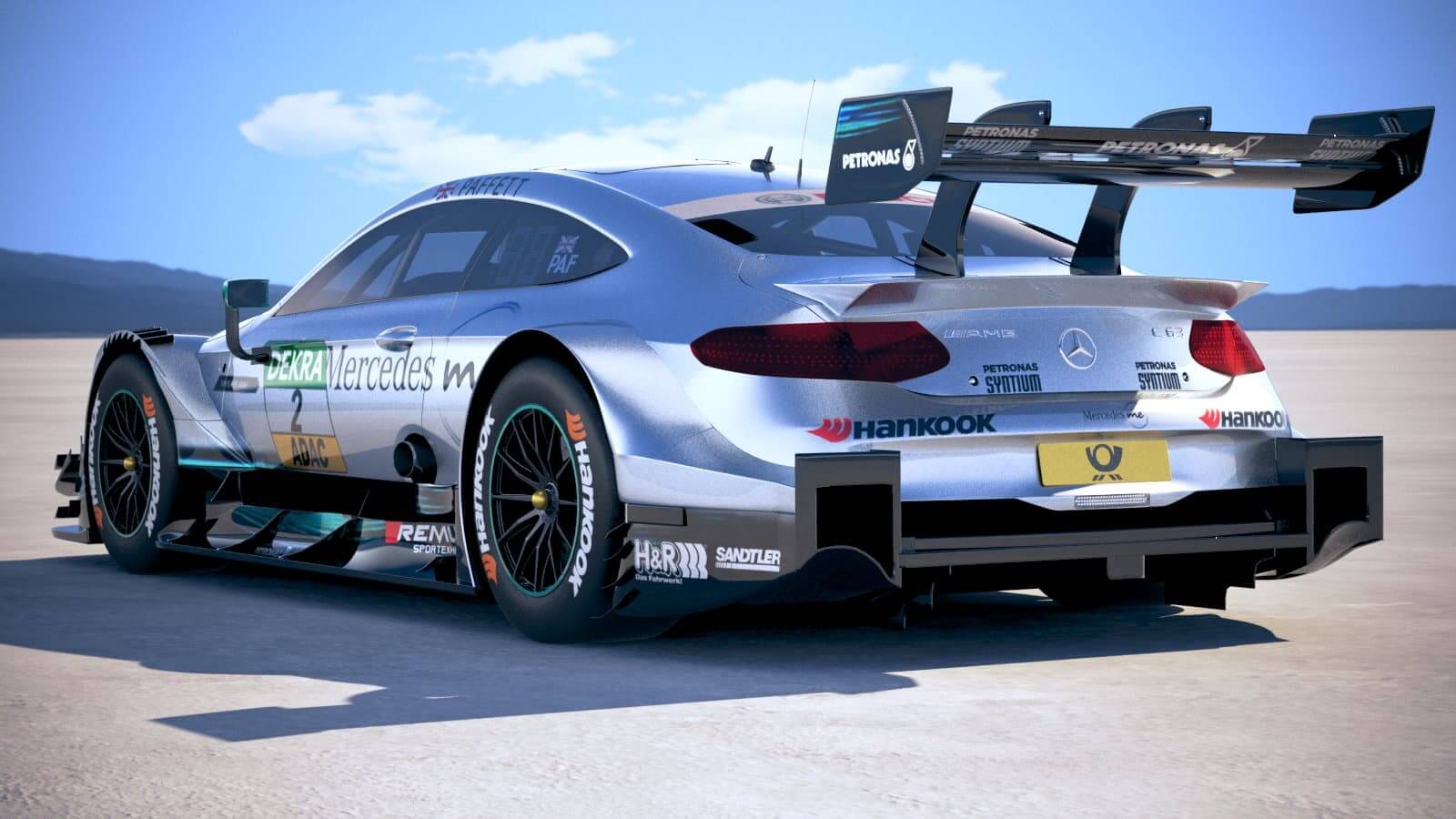 Mercedes DTM 2017 - 3D Model by SQUIR