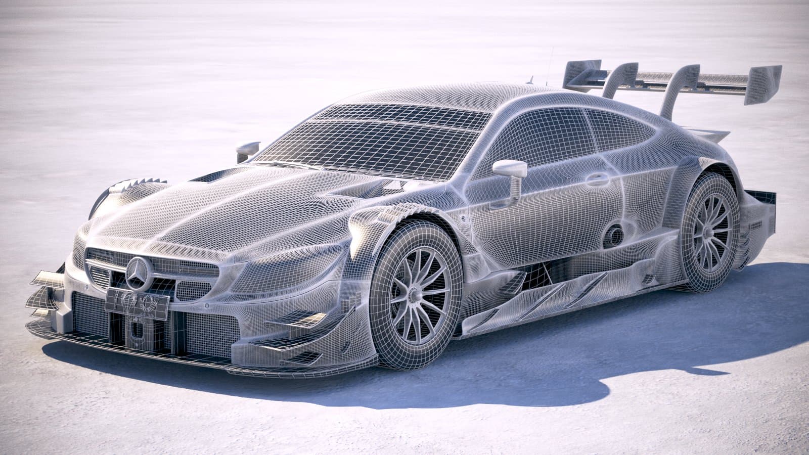 Mercedes DTM 2017 - 3D Model by SQUIR