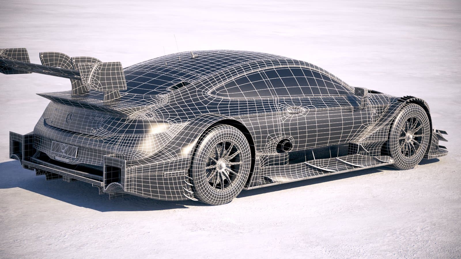 Mercedes DTM 2017 - 3D Model by SQUIR