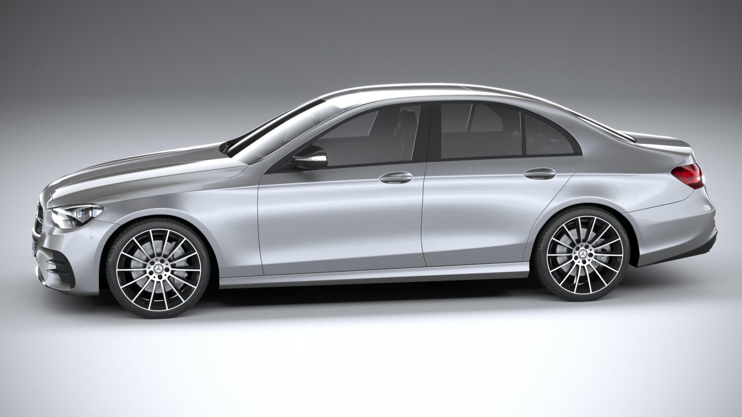 Mercedes E-Class Sedan AMG Line 2021 3D Model by SQUIR