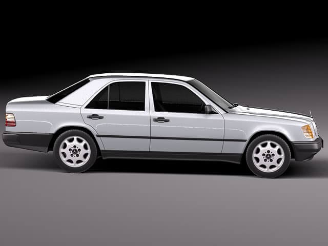 Mercedes E-Class W124 Sedan 3D Model by SQUIR