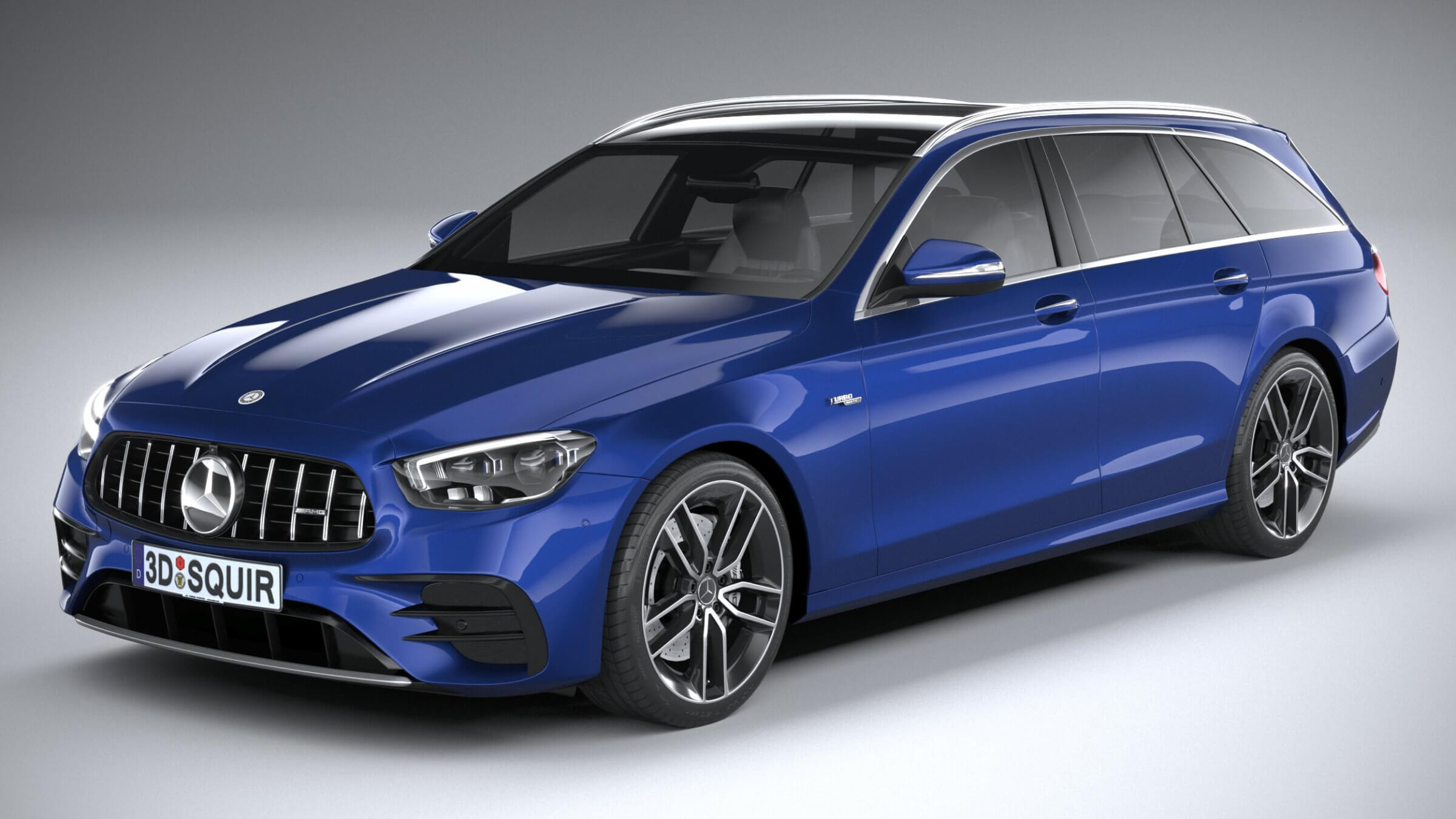 Mercedes E53 AMG Estate 2021 - 3D Model by SQUIR