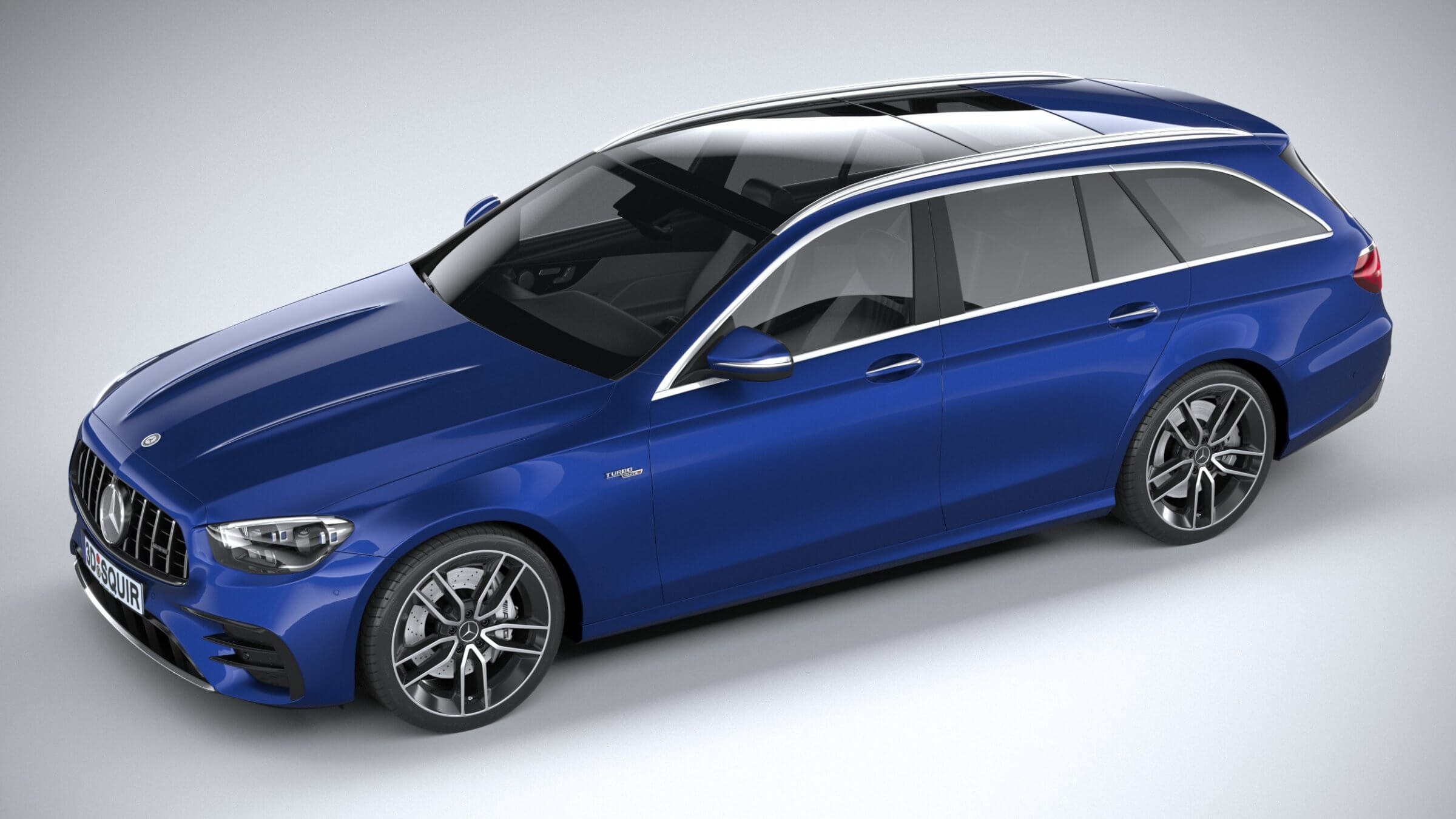 Mercedes E53 AMG Estate 2021 - 3D Model by SQUIR