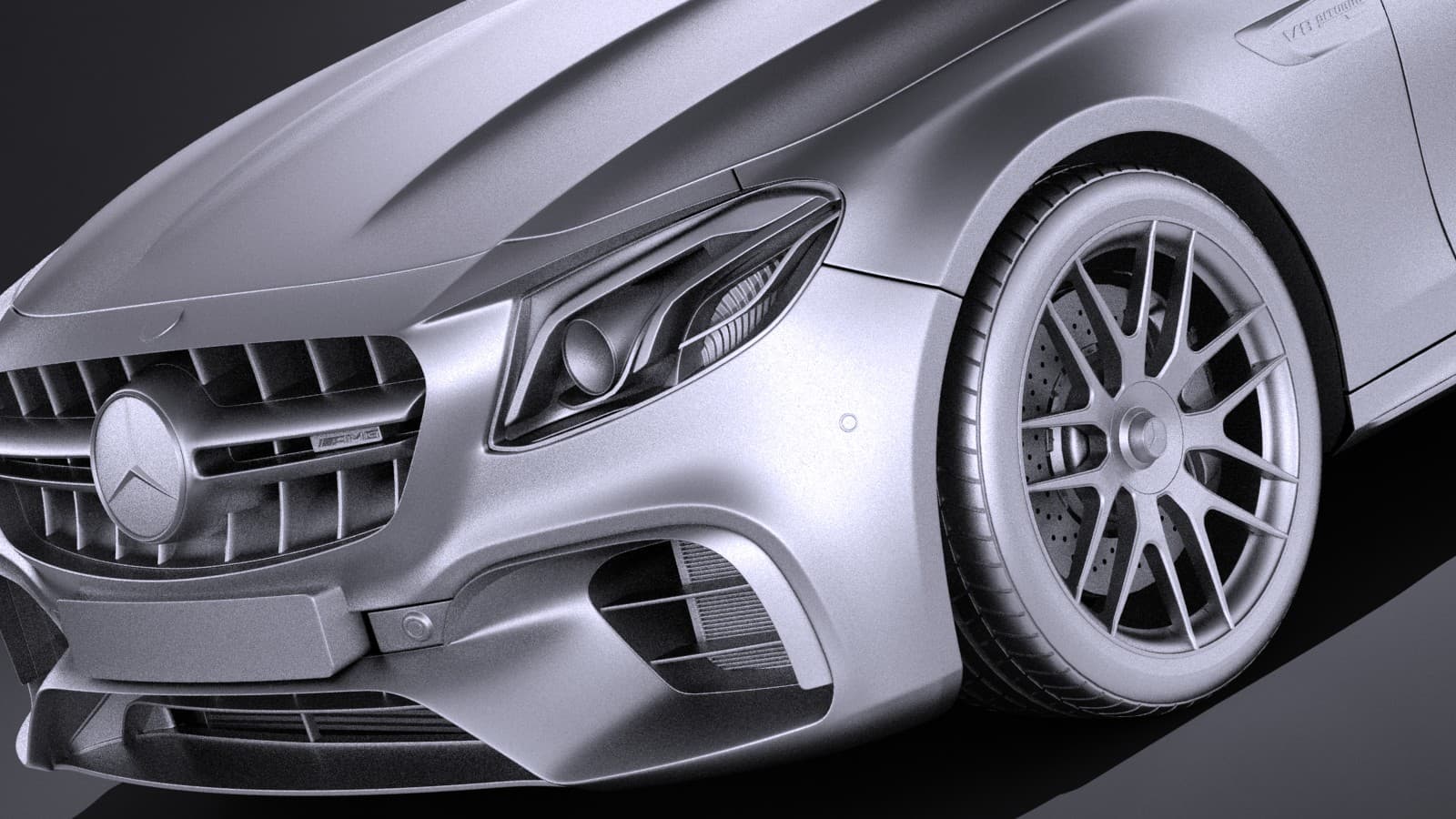 Mercedes E63 AMG Estate 2017 - 3D Model by SQUIR