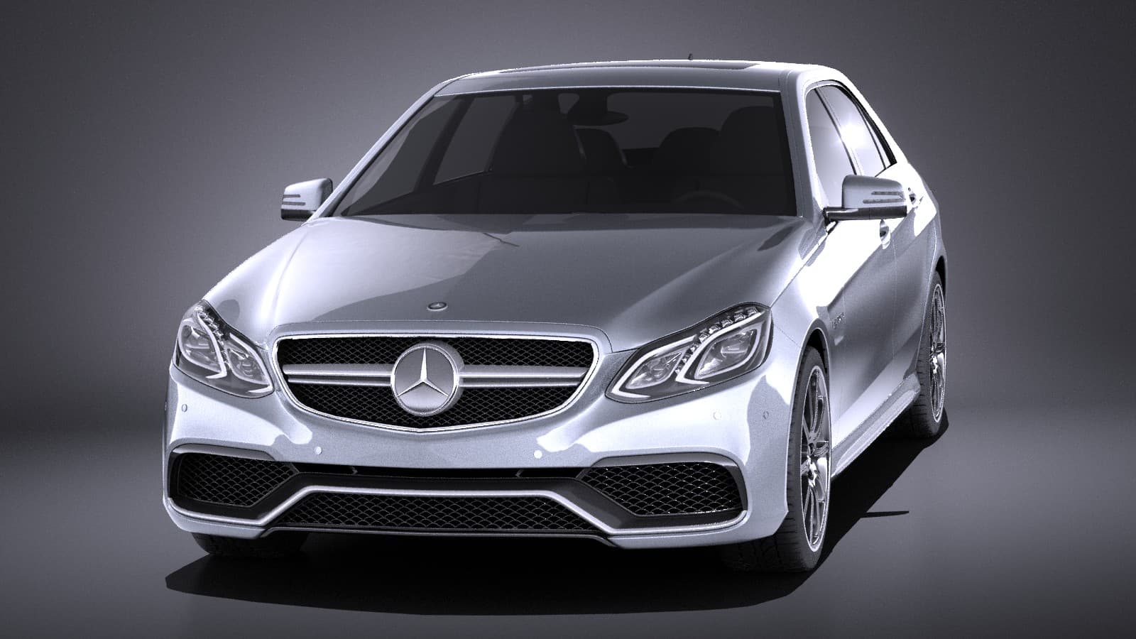Mercedes E63 AMG Sedan 2015 (V-Ray) 3D Model by SQUIR
