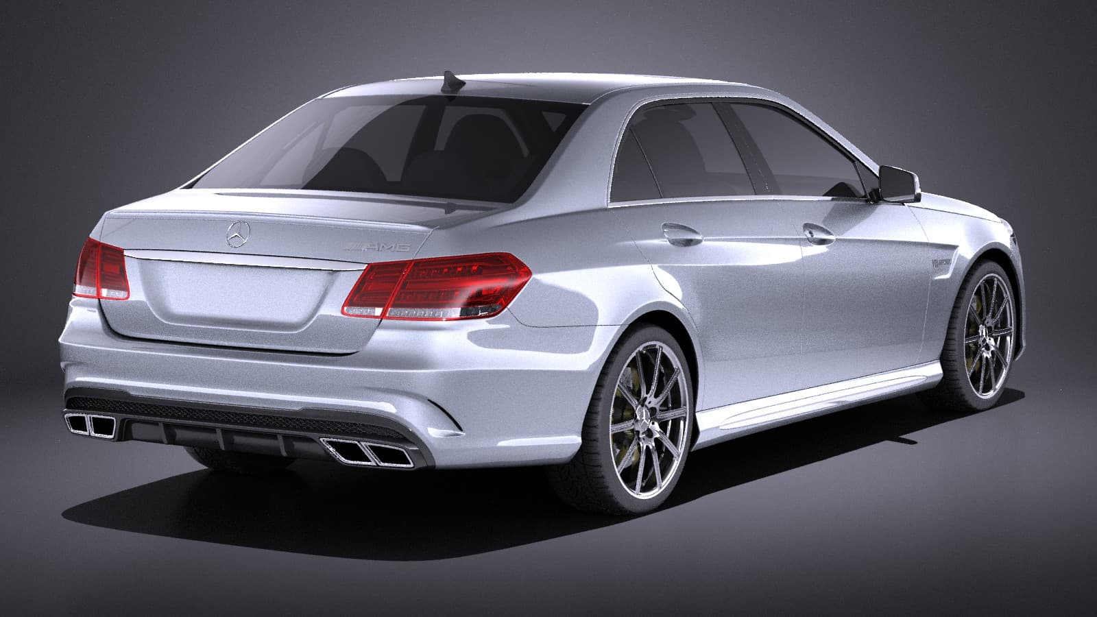 Mercedes E63 AMG Sedan 2015 (V-Ray) 3D Model by SQUIR