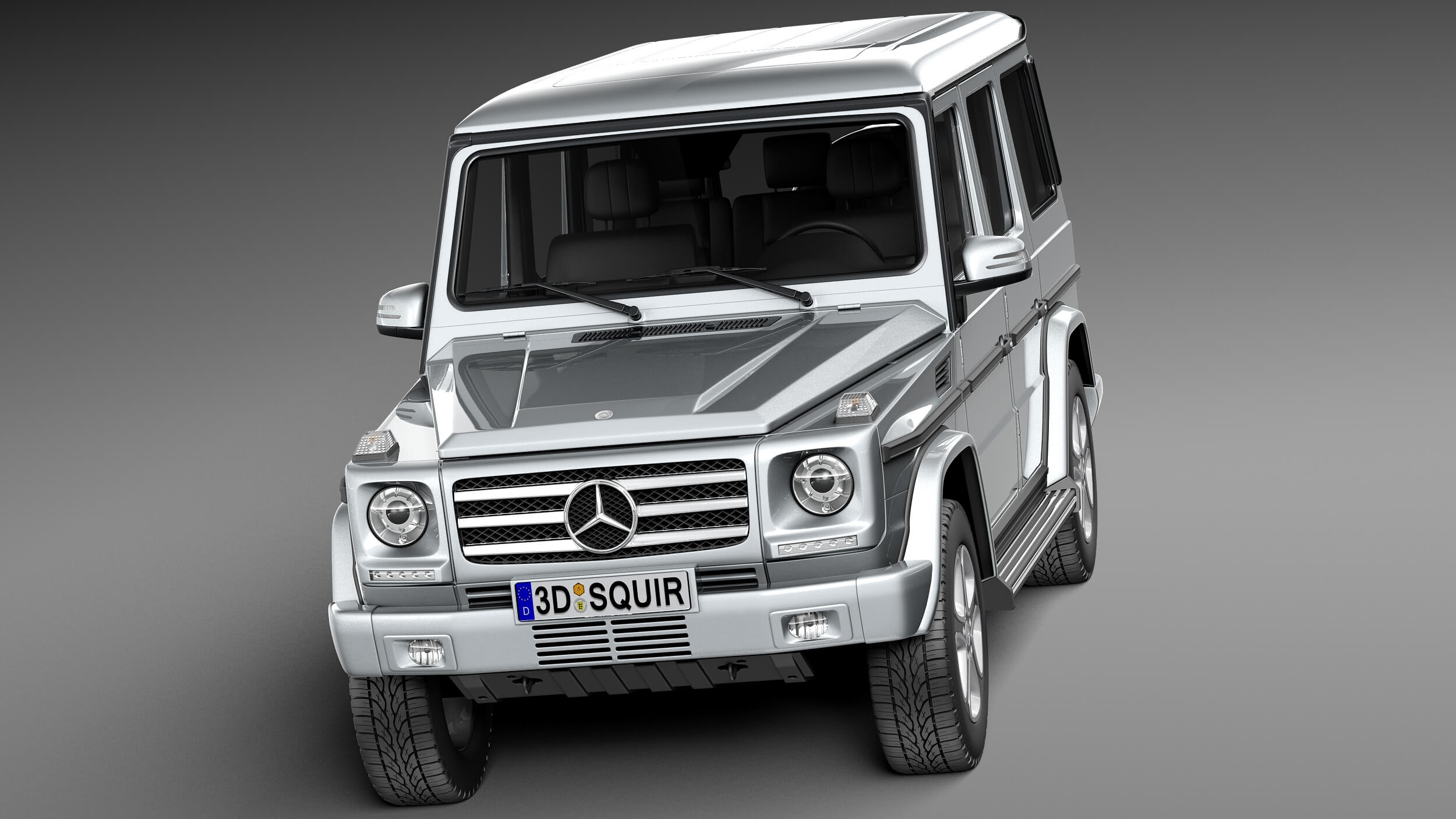 Mercedes-Benz G-Class 2013 3D Model by SQUIR