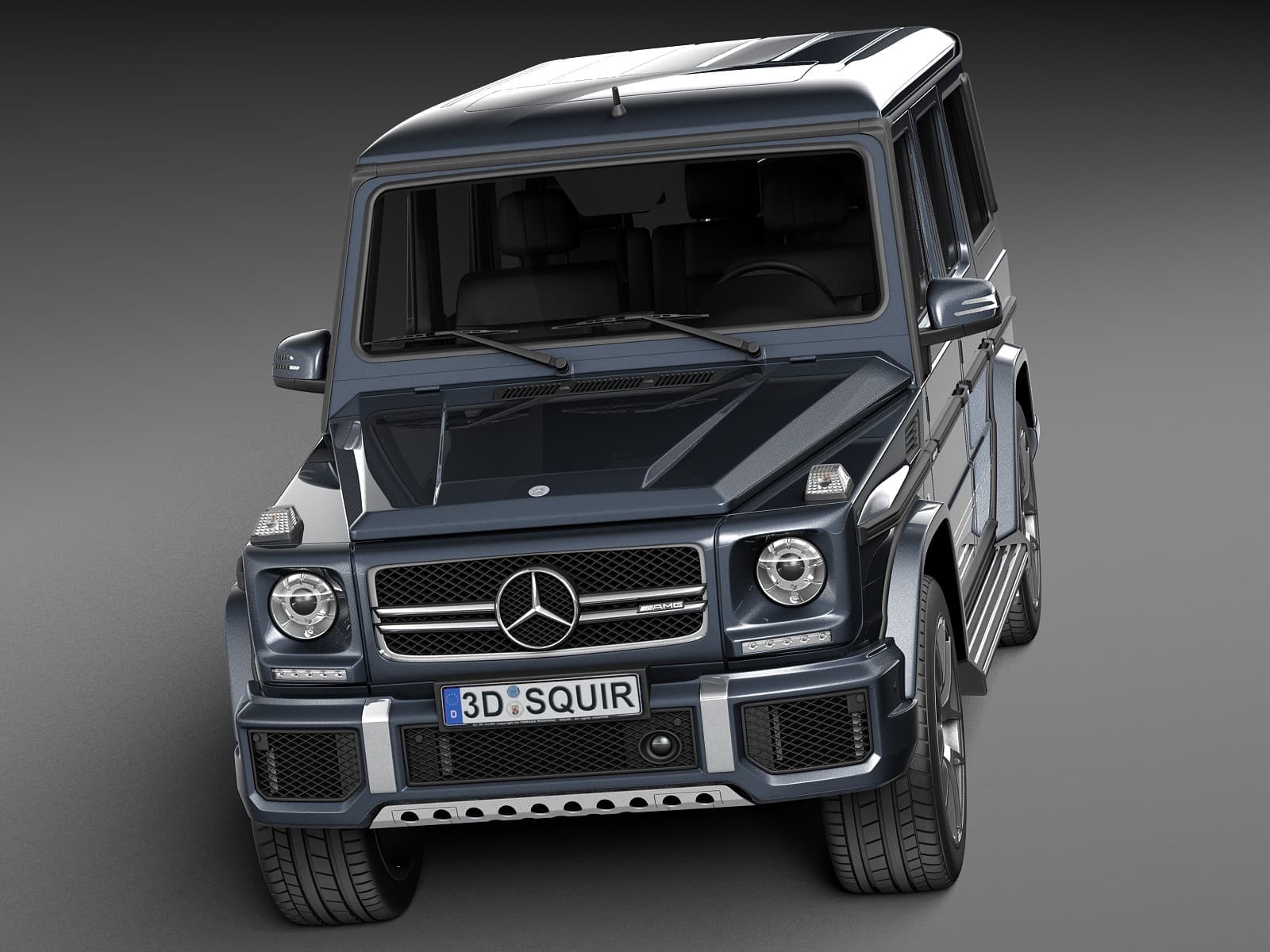 Mercedes G63 AMG 2016 - 3D Model by SQUIR