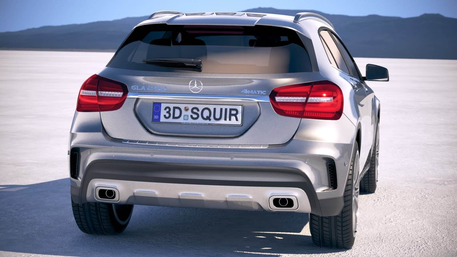 Mercedes GLA AMG 2018 - 3D Model by SQUIR