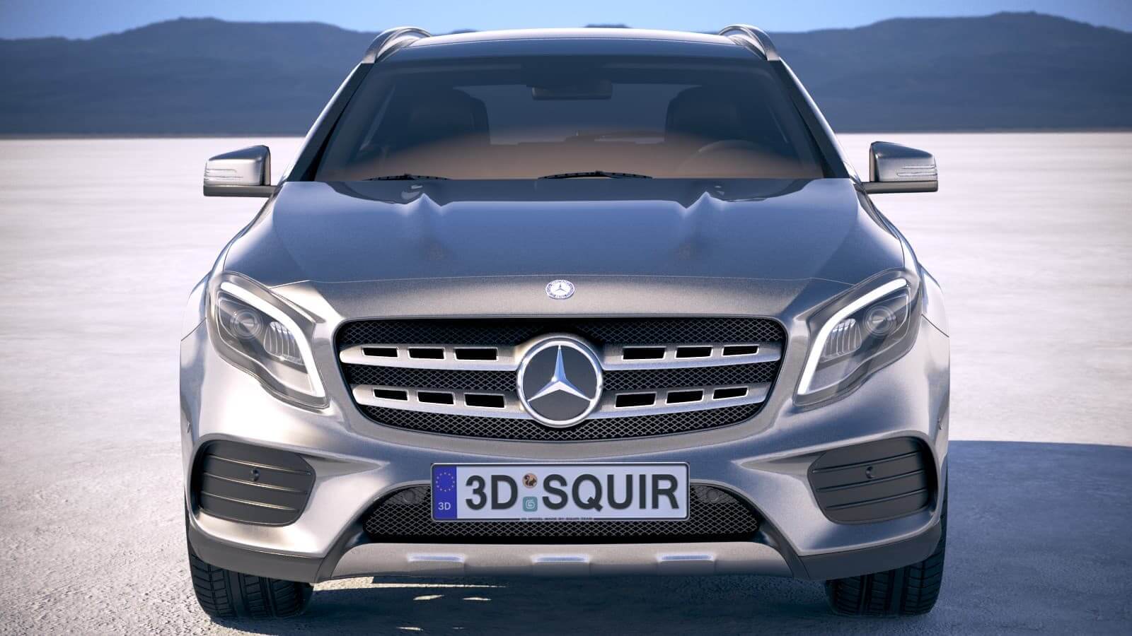 Mercedes GLA AMG 2018 - 3D Model by SQUIR