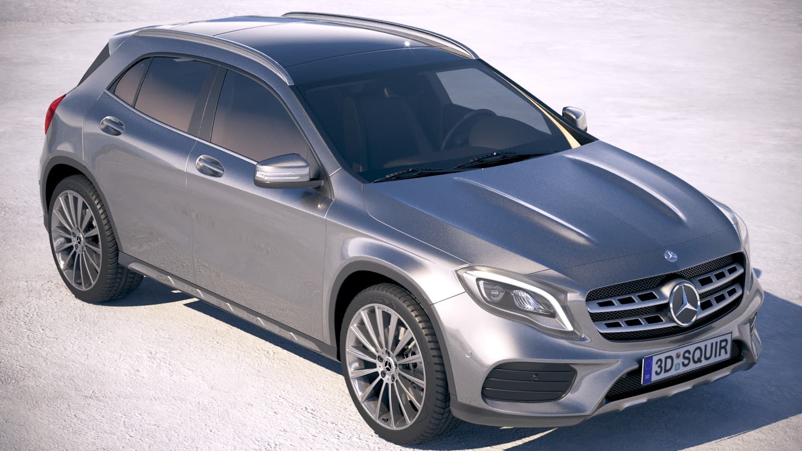 Mercedes GLA AMG 2018 - 3D Model by SQUIR