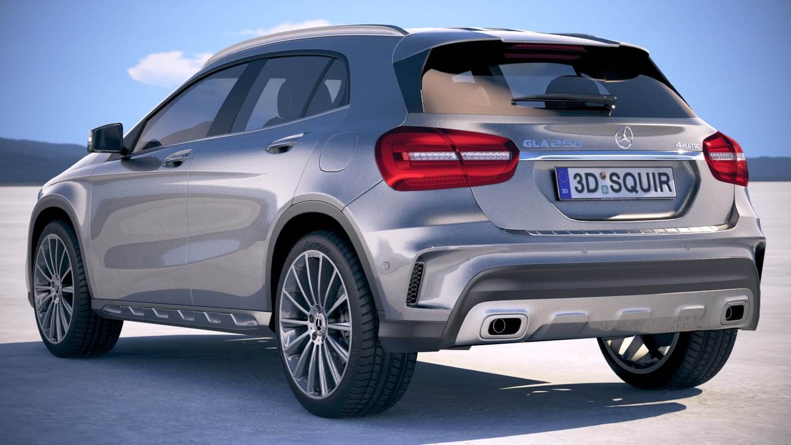 Mercedes GLA AMG 2018 - 3D Model by SQUIR
