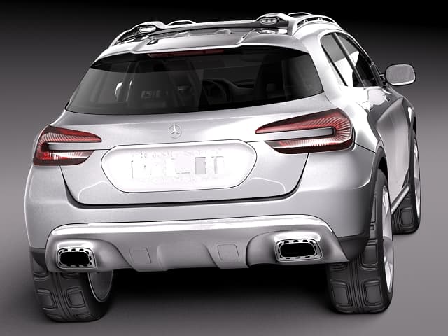 Mercedes GLA Concept 2013 - 3D Model by SQUIR