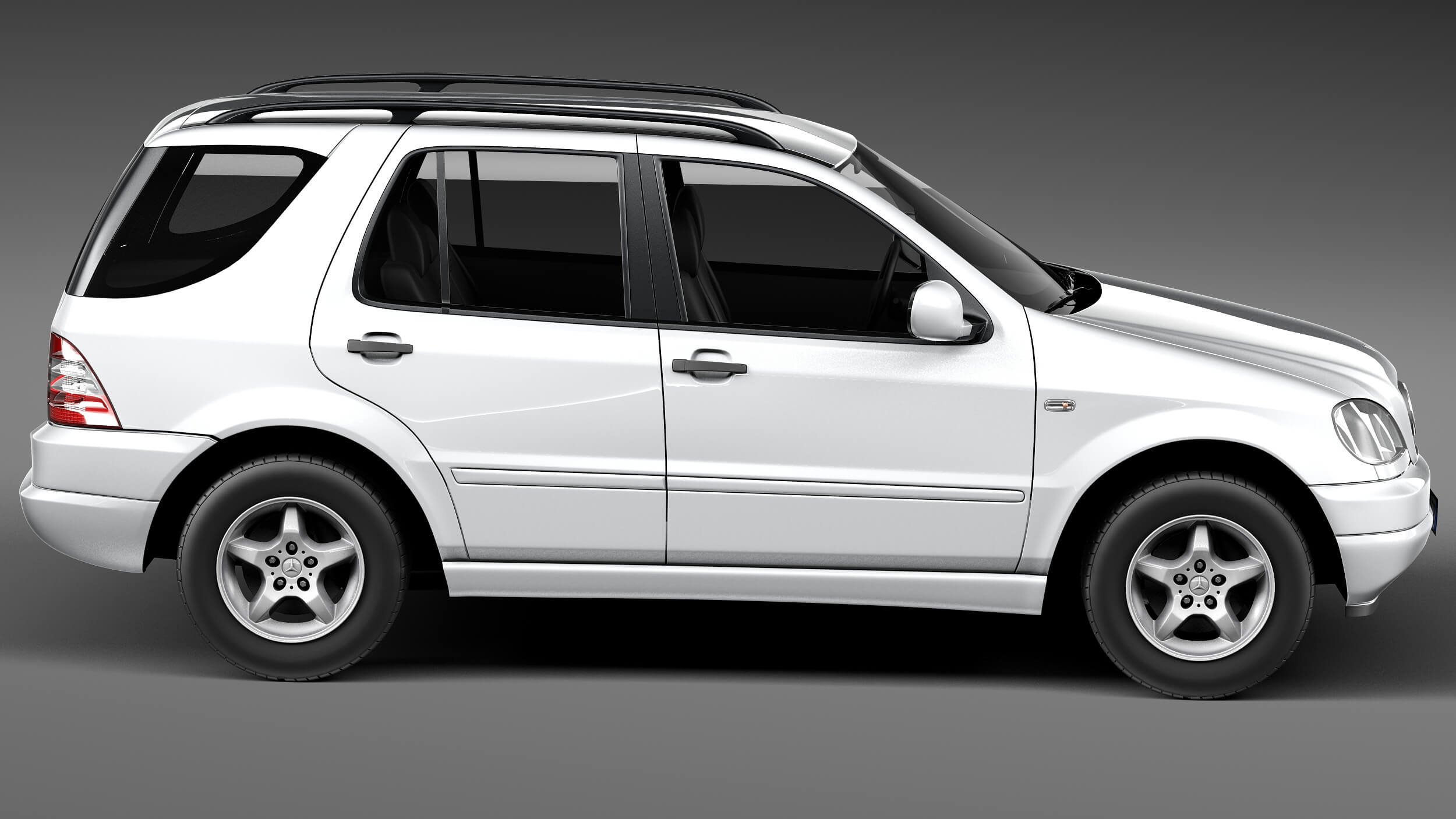 Mercedes-Benz M-Class W163 1997-2005 3D Model by SQUIR
