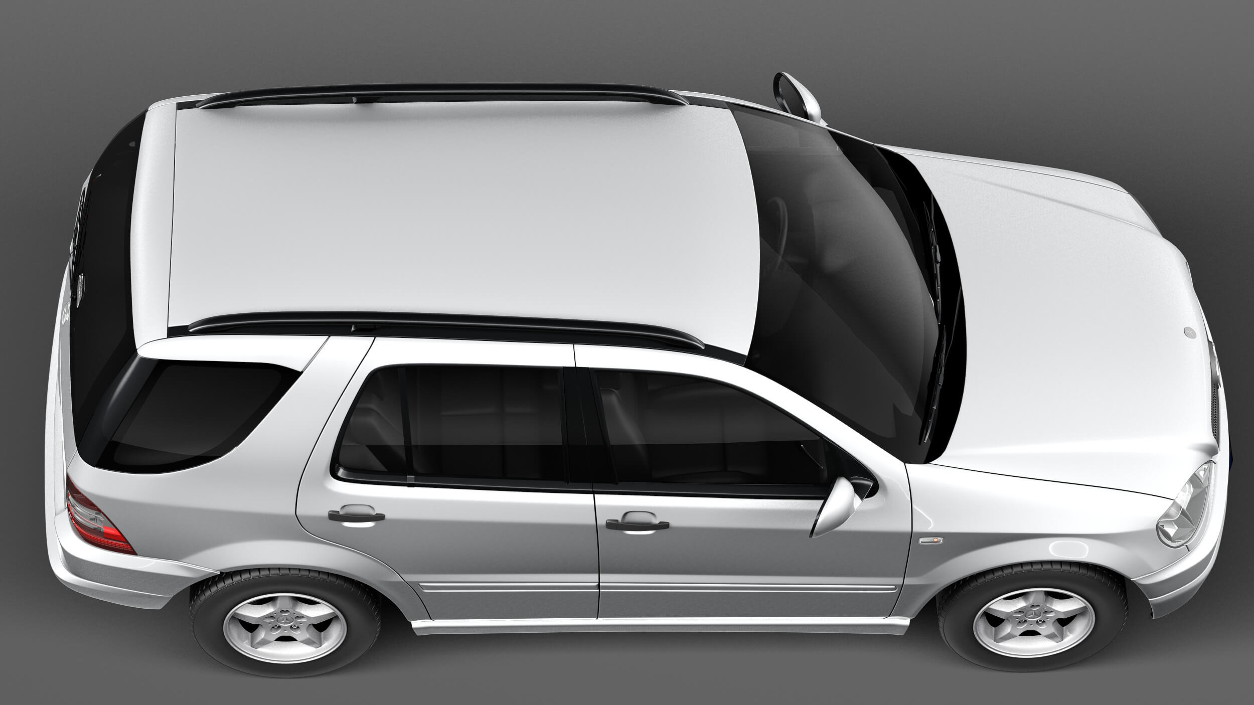 Mercedes-Benz M-Class W163 1997-2005 3D Model by SQUIR