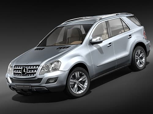 Mercedes ML 2009 - 3D Model by SQUIR