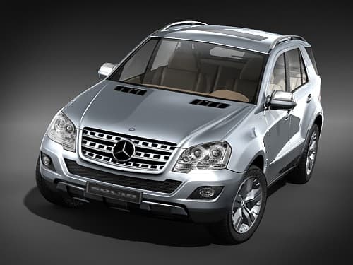 Mercedes ML 2009 - 3D Model by SQUIR