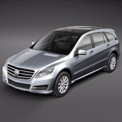 Mercedes R Class 2011 - 3D Model by SQUIR