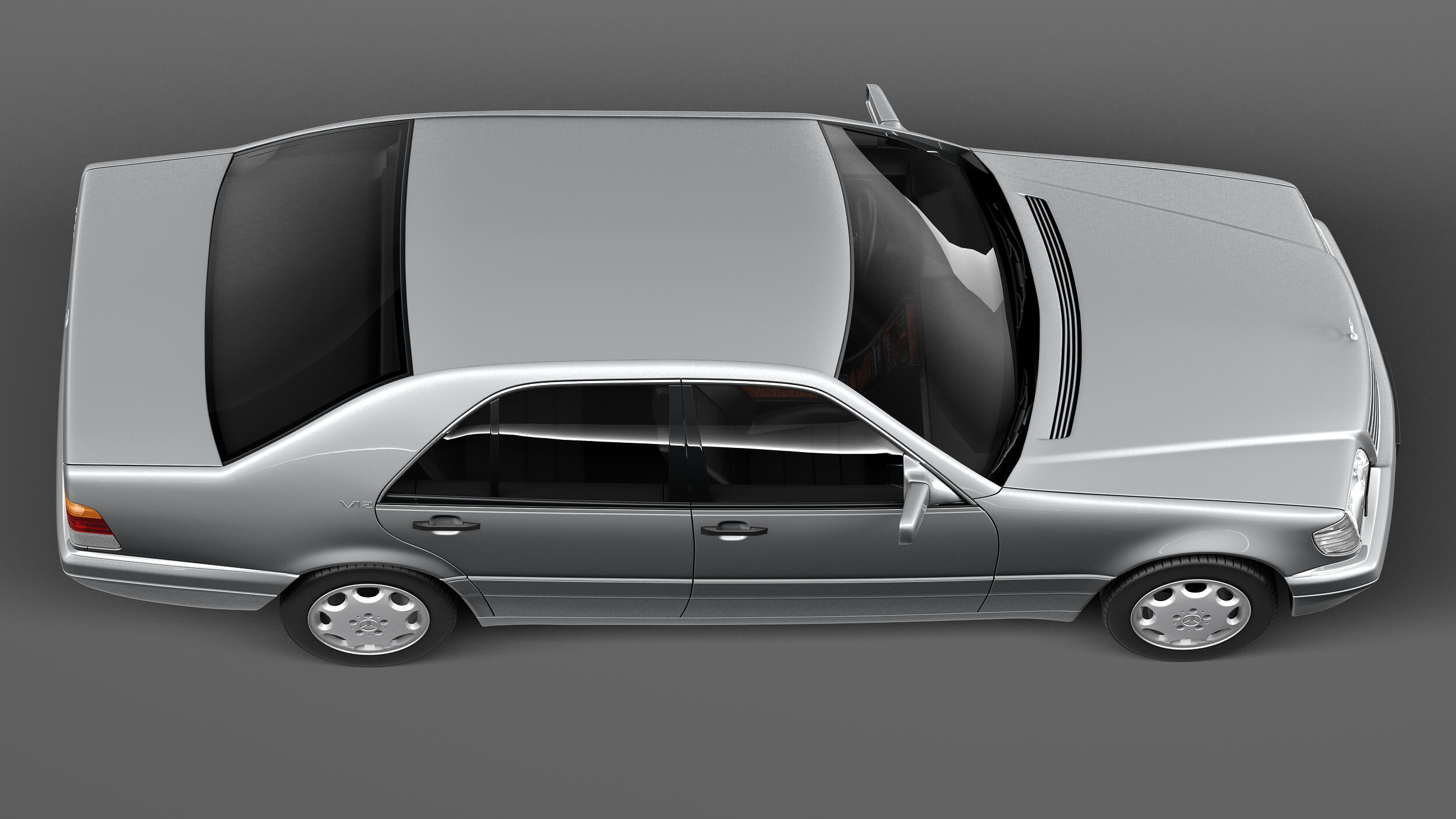 Mercedes-Benz S-Class W140 1991-1998 3D Model by SQUIR