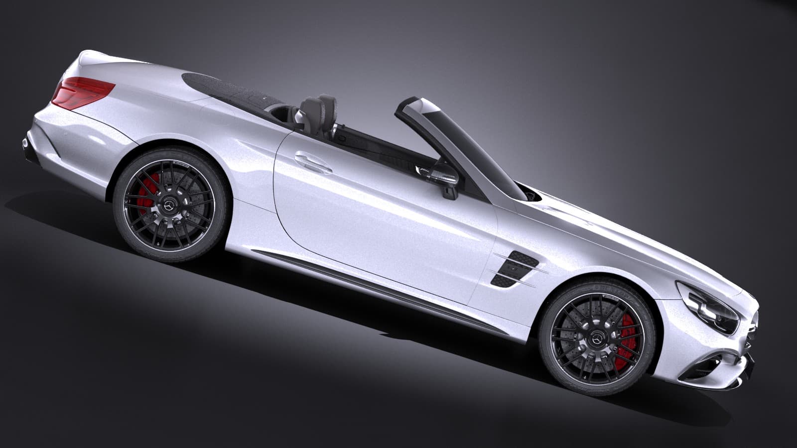 Mercedes SL 63 AMG 2017 - 3D Model by SQUIR
