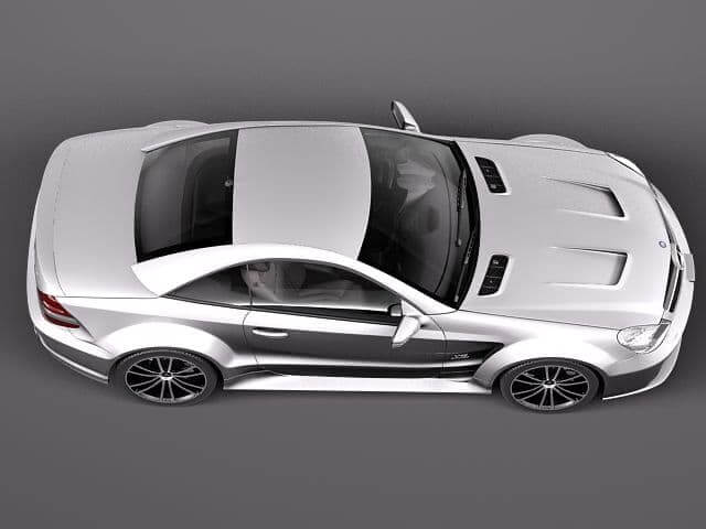 Mercedes SL65 AMG Black 2010 - 3D Model by SQUIR