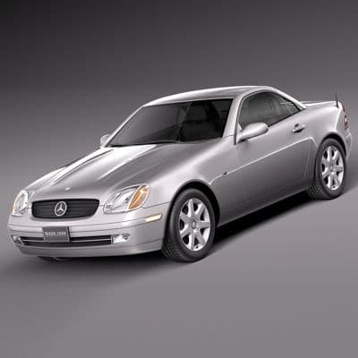 Mercedes-Benz SLK R170 1996-2004 3D Model by SQUIR