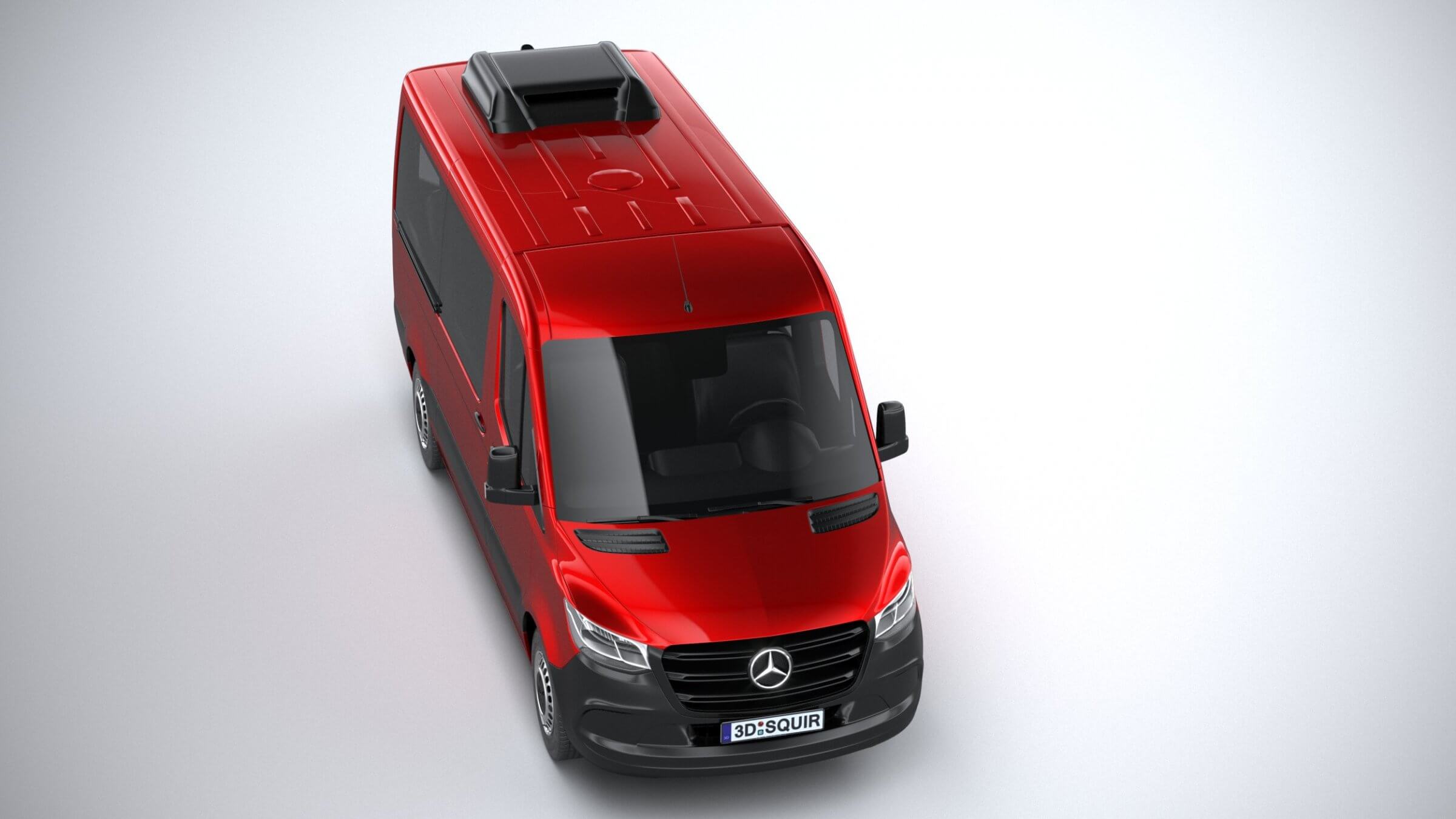 Mercedes Sprinter Passenger L2H1 2019 - 3D Model by SQUIR