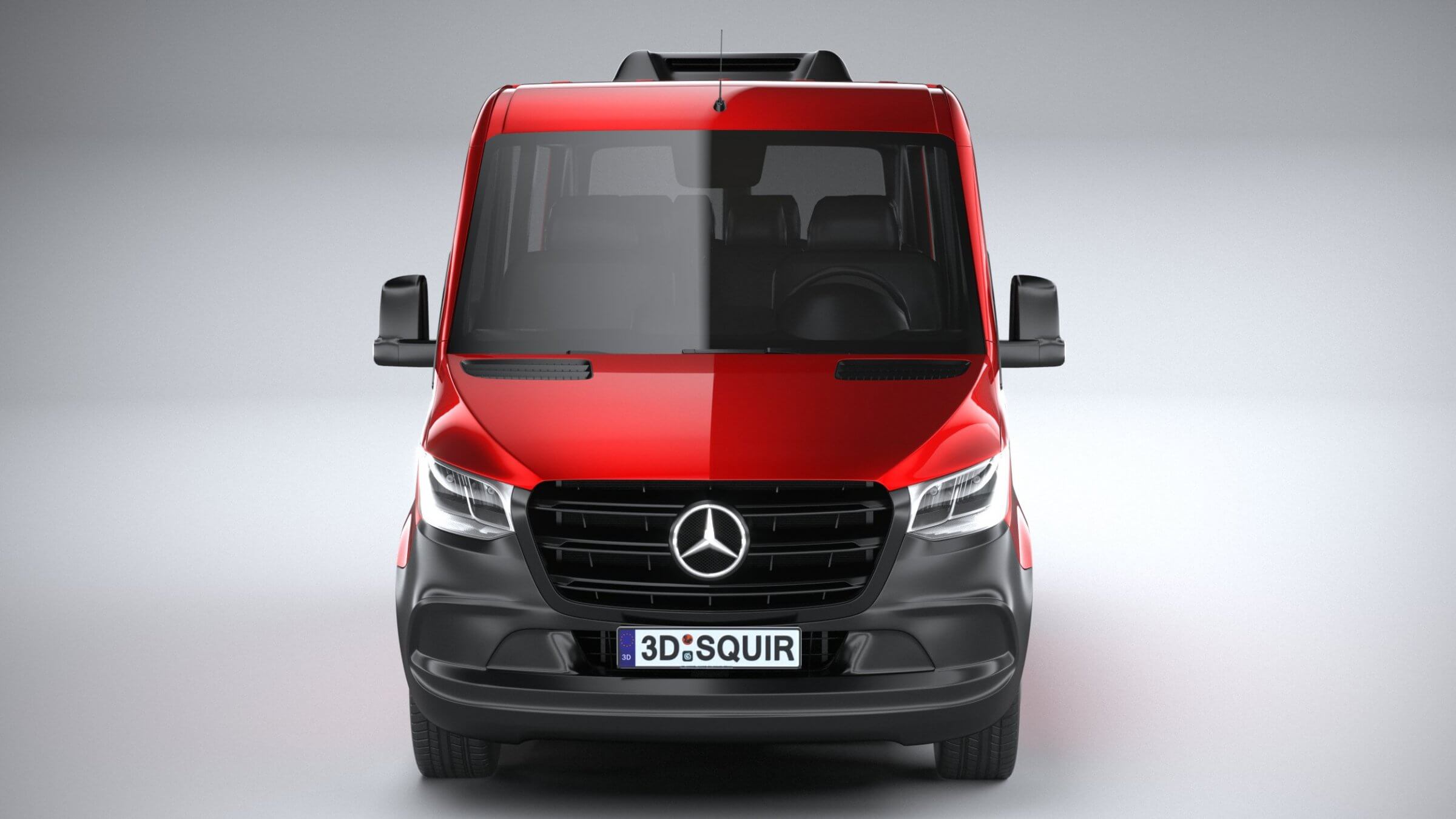 Mercedes Sprinter Passenger L2H1 2019 - 3D Model by SQUIR